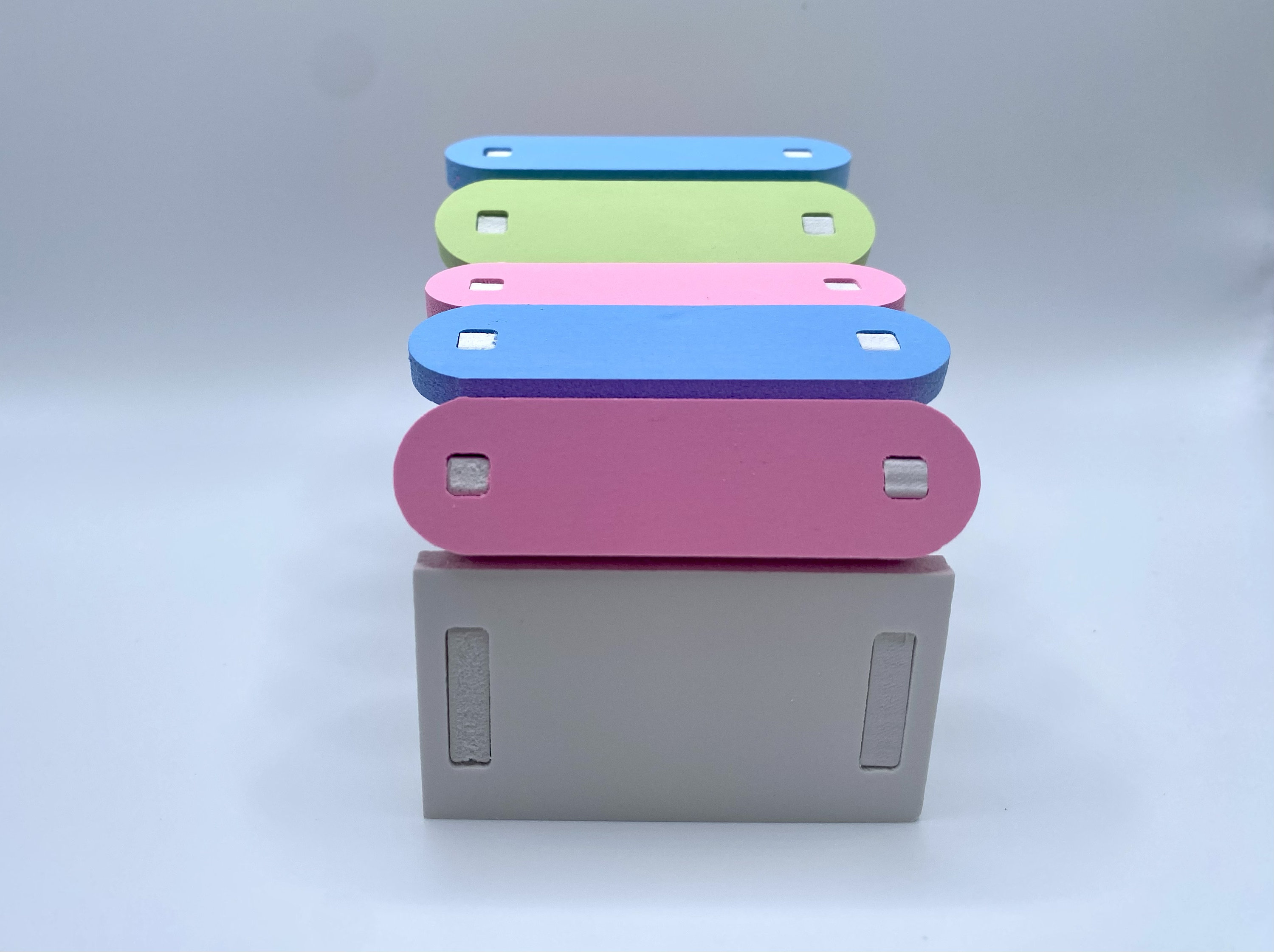 Handcrafted Rainbow Quail Mini House / Hamster Home: Cozy Country Club ...