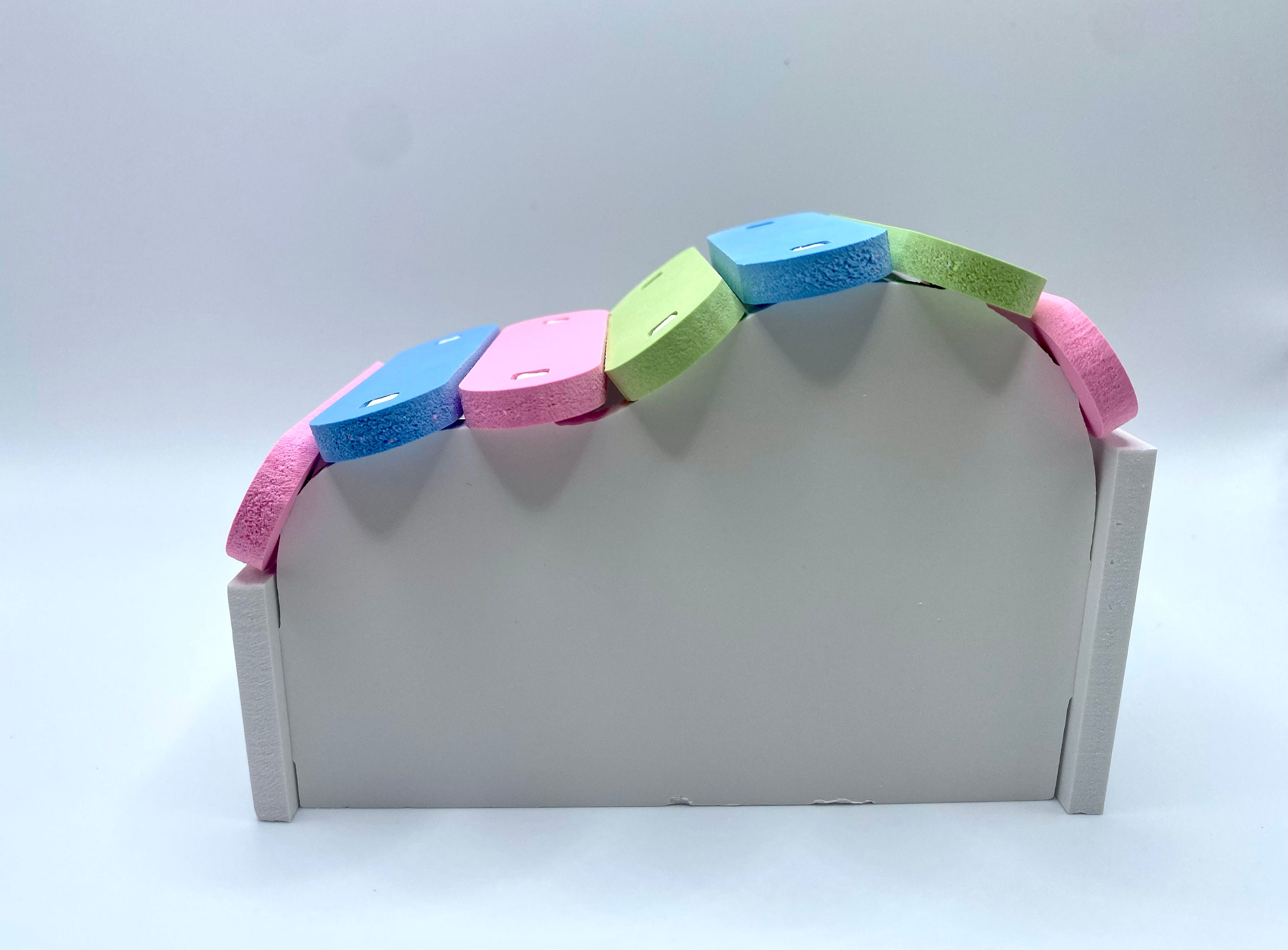 Handcrafted Rainbow Quail Mini House / Hamster Home: Cozy - Etsy