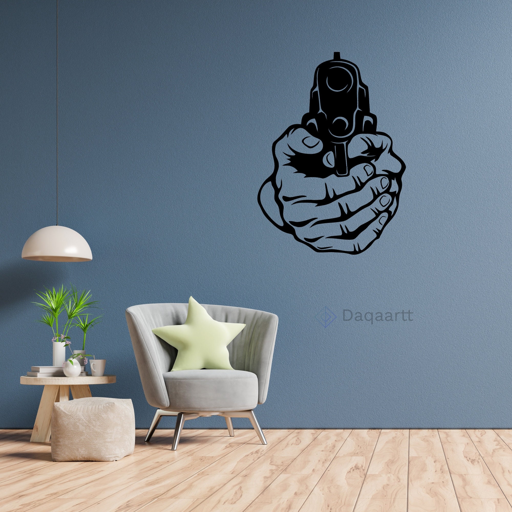 Handgun Laser Cut File Gun Svg Pistol File Weapon Dxf File - Etsy Ireland