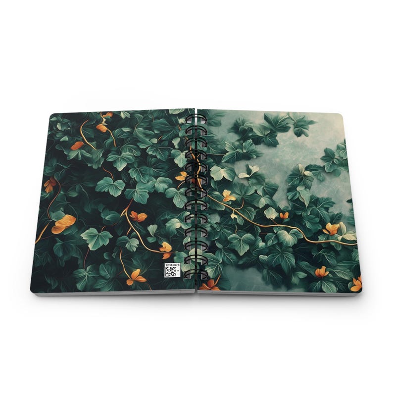 Winding Ivy Forest Wall Design Journal Notebook, Hardcover or Spiral ...