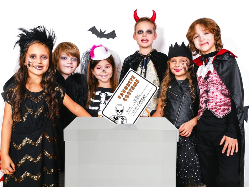 Best Halloween Costume Contest Award Certificate Printable Kit, Fun ...