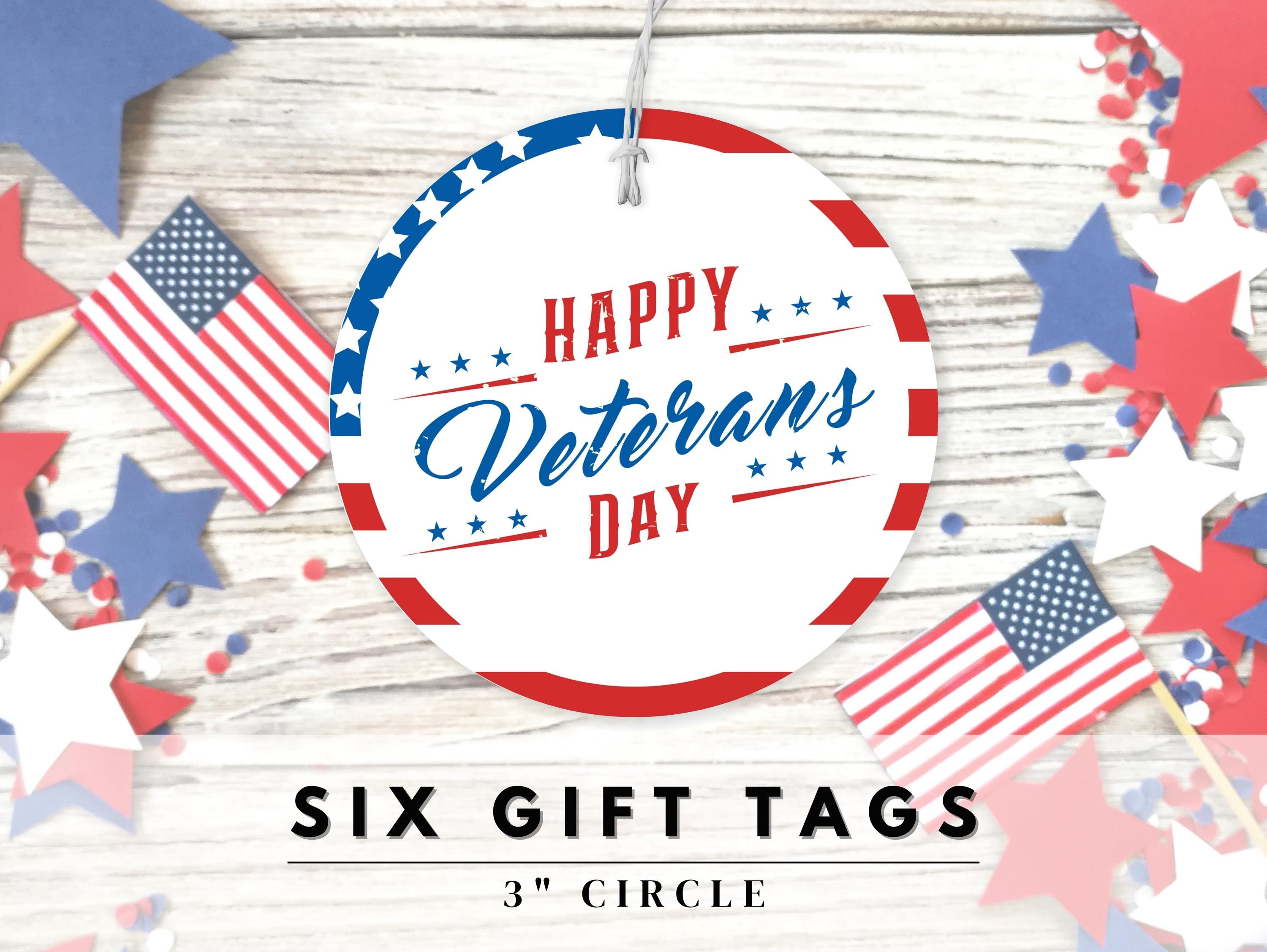 Veterans Day Printable Tag Printable, Veteran Appreciation Printable ...