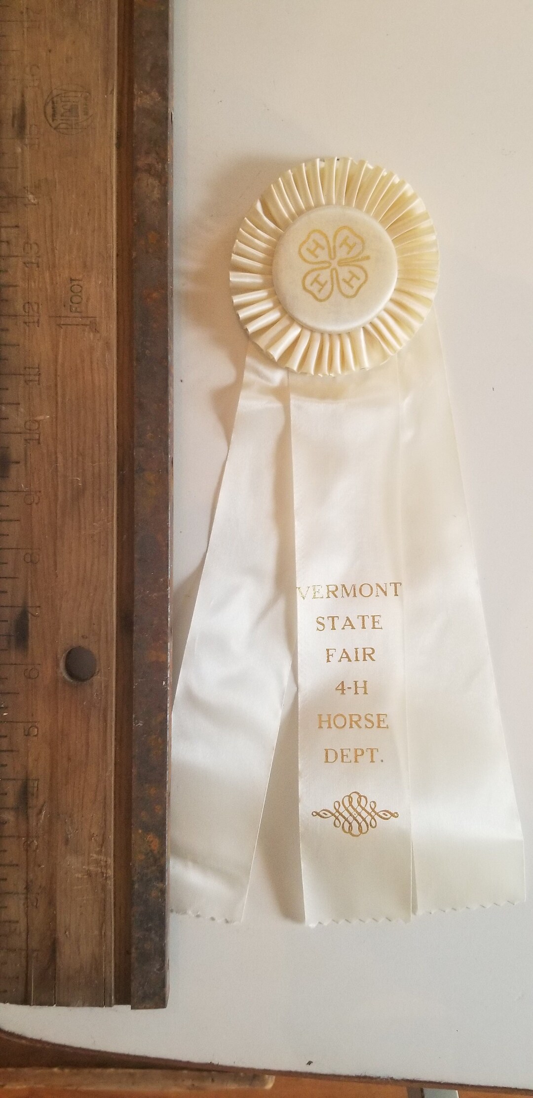 Vintage Horse Ribbon, Vermont State Fair, 4-H - Etsy