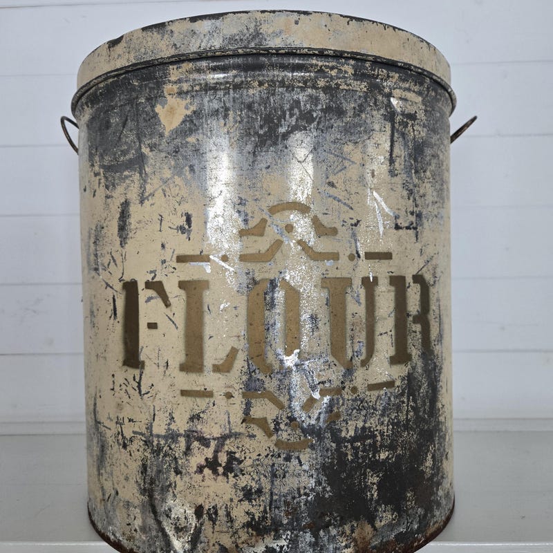 Flour Tin - Etsy