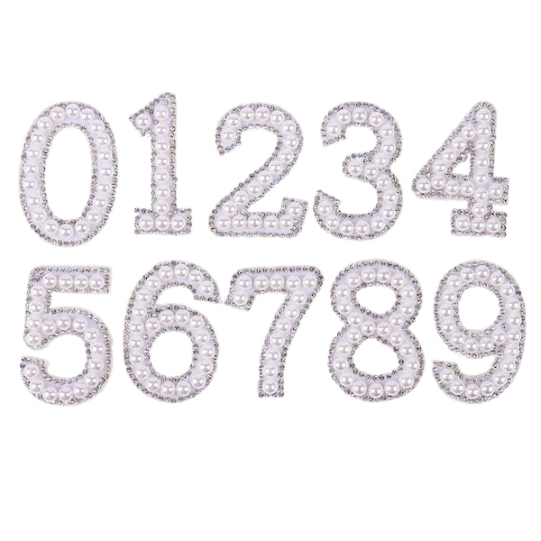 Rhinestone Patches Letter - Etsy