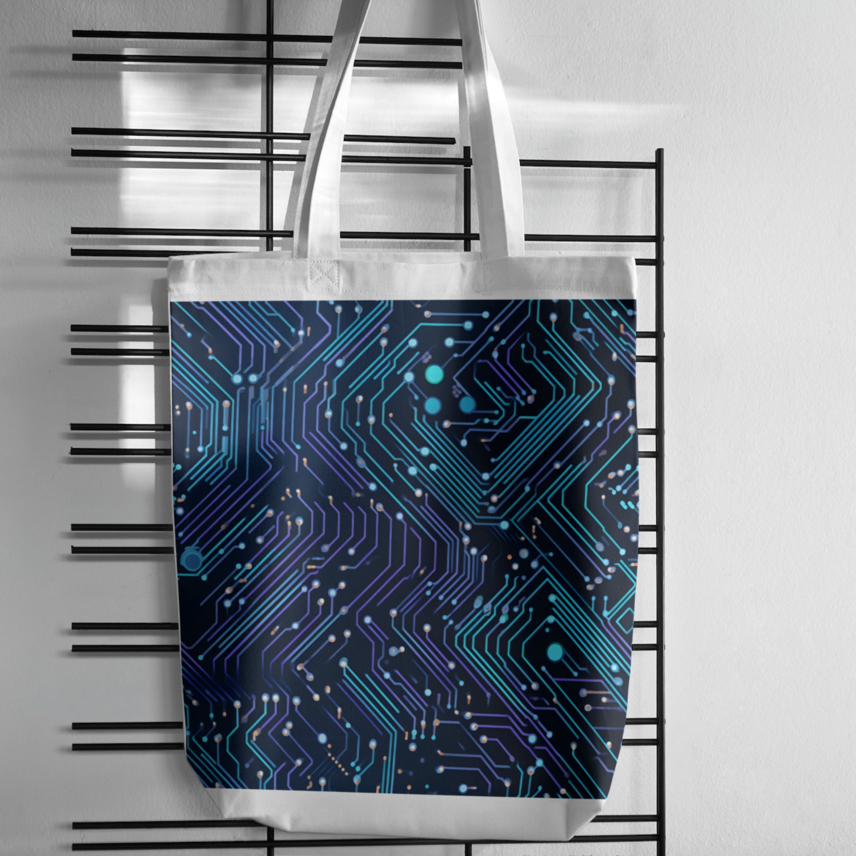 20 Futuristic Neon Circuit Board Motherboard Digital Paper Seamless ...