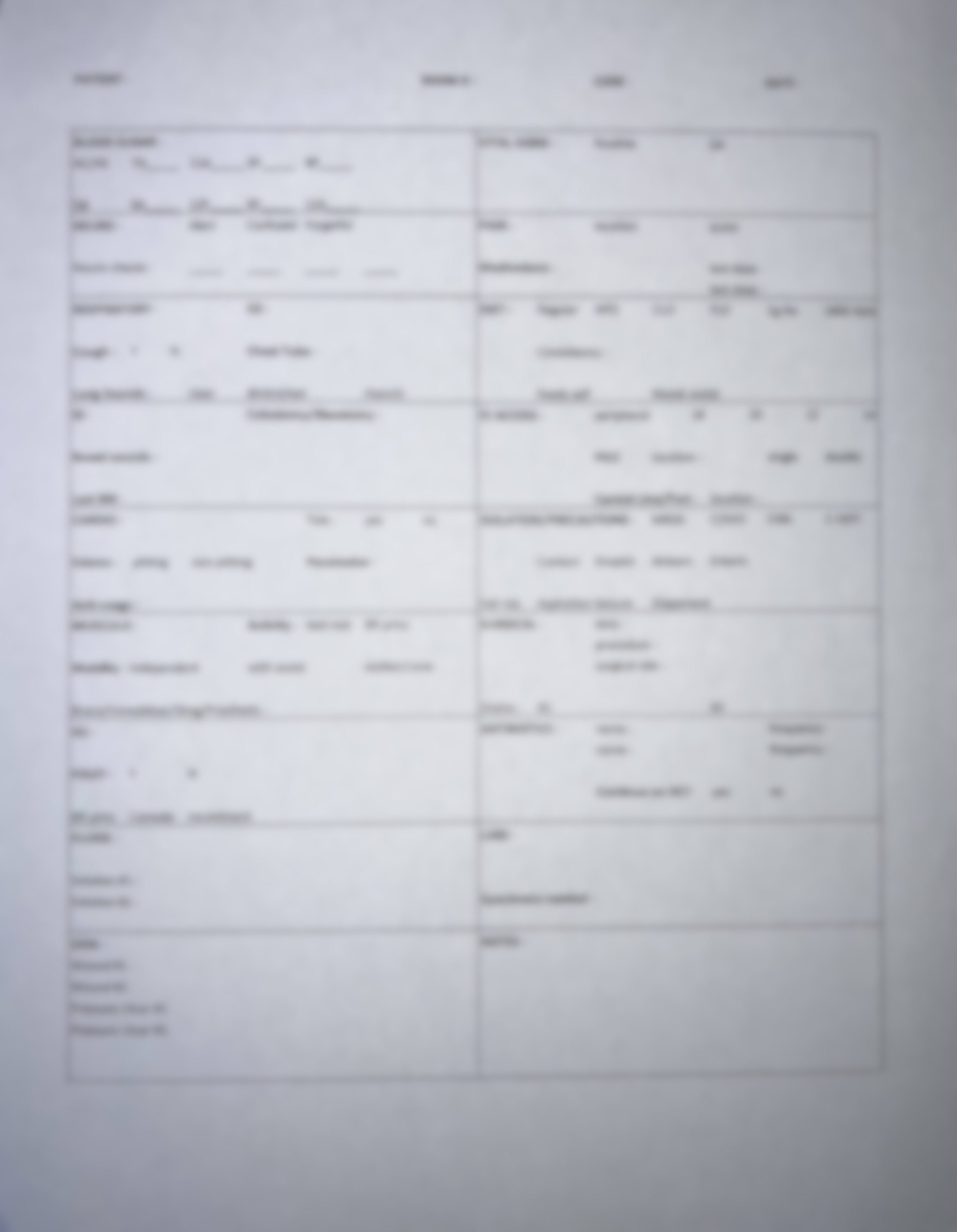 BEST Nurse REPORT Hand-off Sheet - Etsy