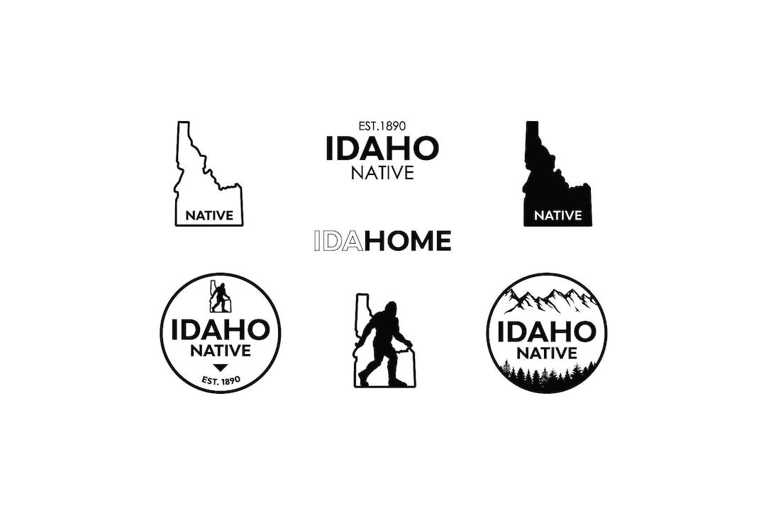 Idaho SVG PNG Bundle | Instant Digital Download | Cricut & Silhouette ...