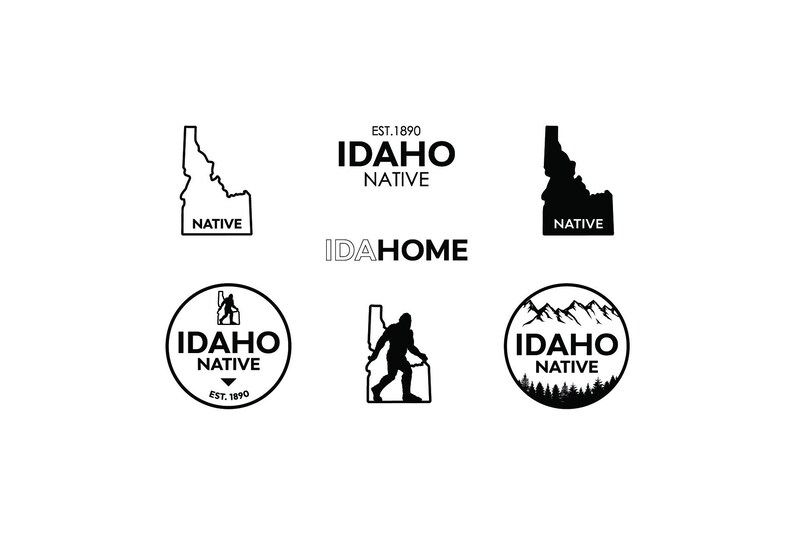 Idaho SVG PNG Bundle | Instant Digital Download | Cricut & Silhouette ...