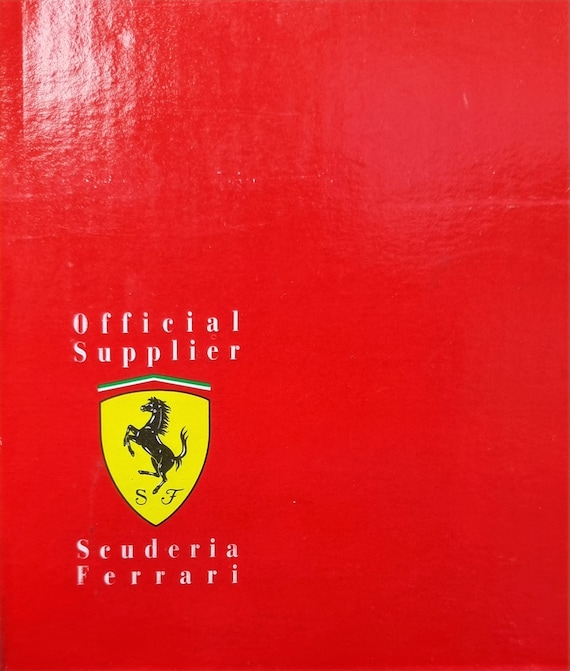 FILA Ferrari F1 sneakers in black with Ferrari red in… - Gem