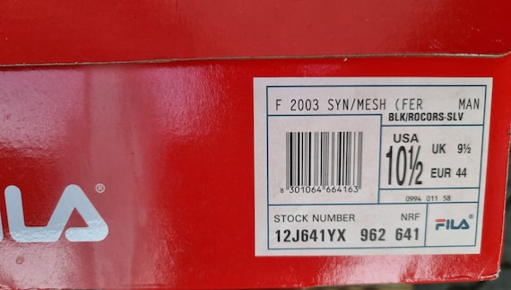 FILA Ferrari F1 sneakers in black with Ferrari red in… - Gem