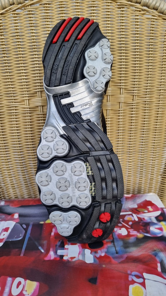 FILA Ferrari F1 sneakers in black with Ferrari red in… - Gem