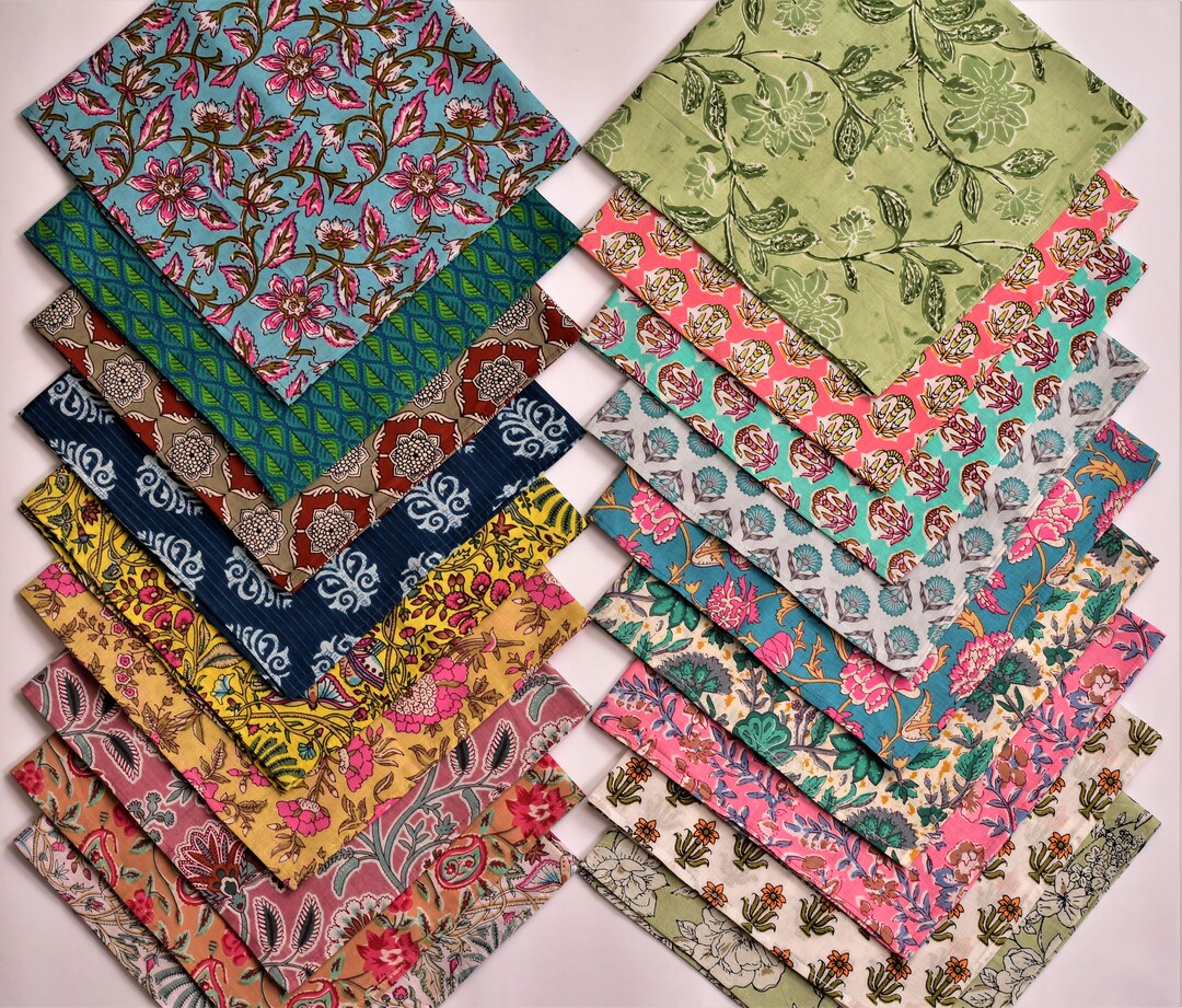 Mix and Match Napkins Wholesale Lot of Cotton Cloth Napkin Set, Hand ...