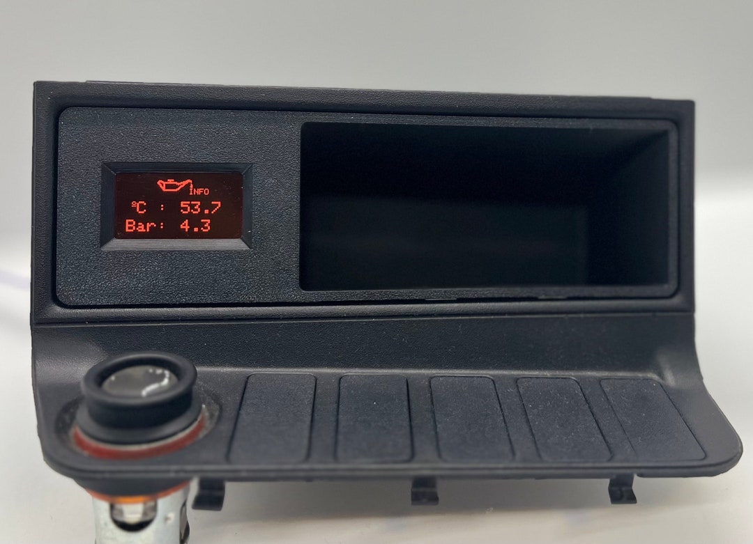 BMW E36 M3 Oil Temperature Oil Pressure LED Display / Celsius+bar OR ...