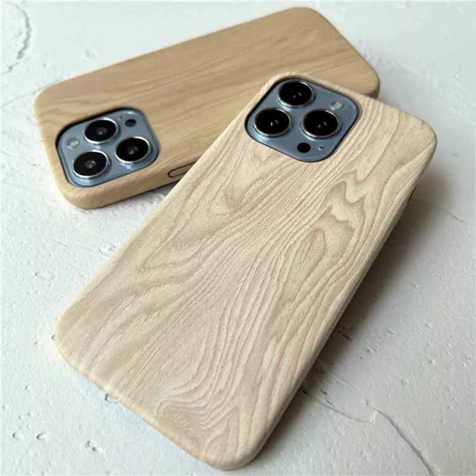 Handmade Wooden Phone Case - Custom Design for iPhone - Real Wood and ...