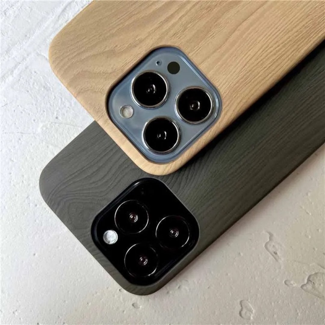 Handmade Wooden Phone Case - Custom Design for iPhone - Real Wood and ...