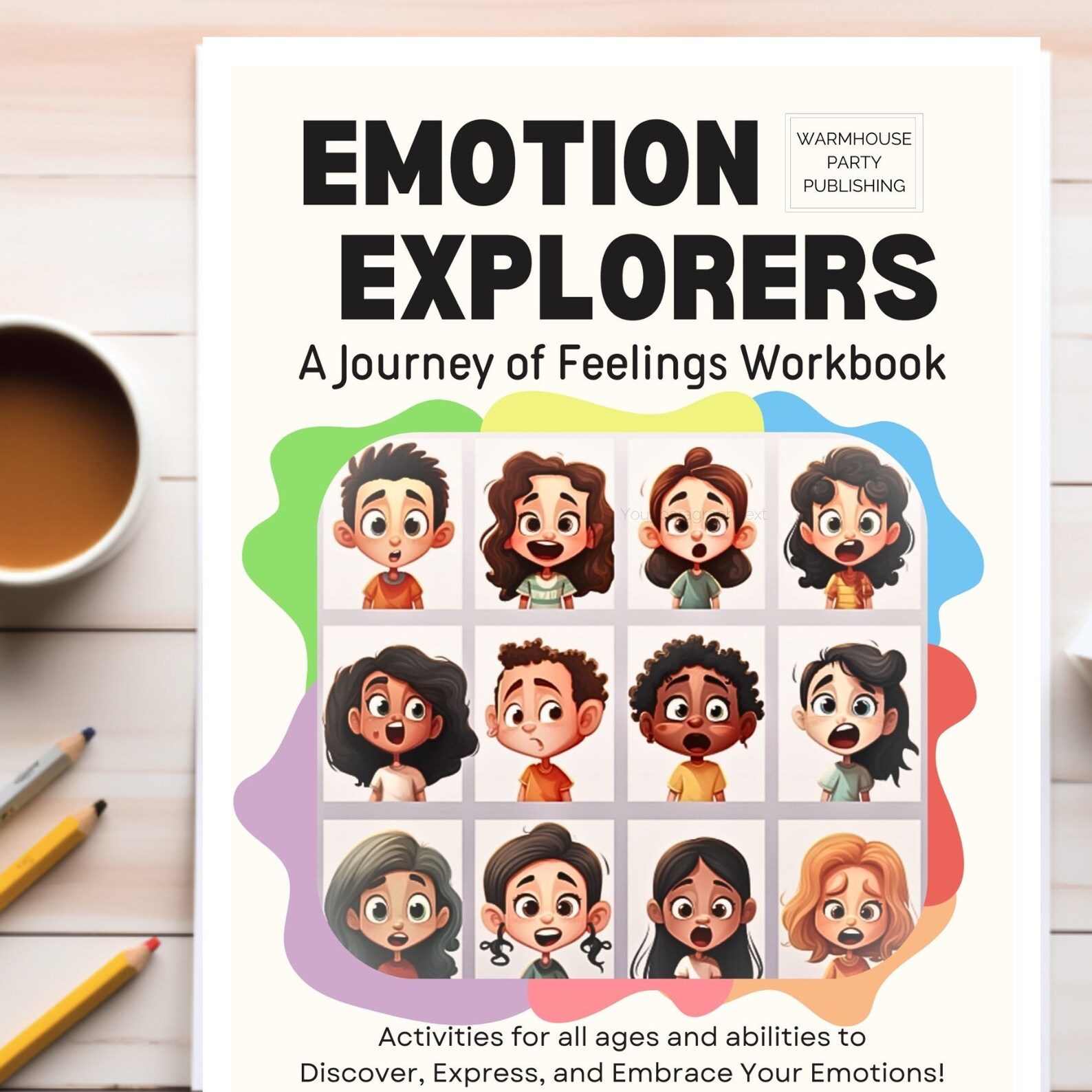Emotion Explorers Workbook Digital Download Kids Adults Coping Skills ...