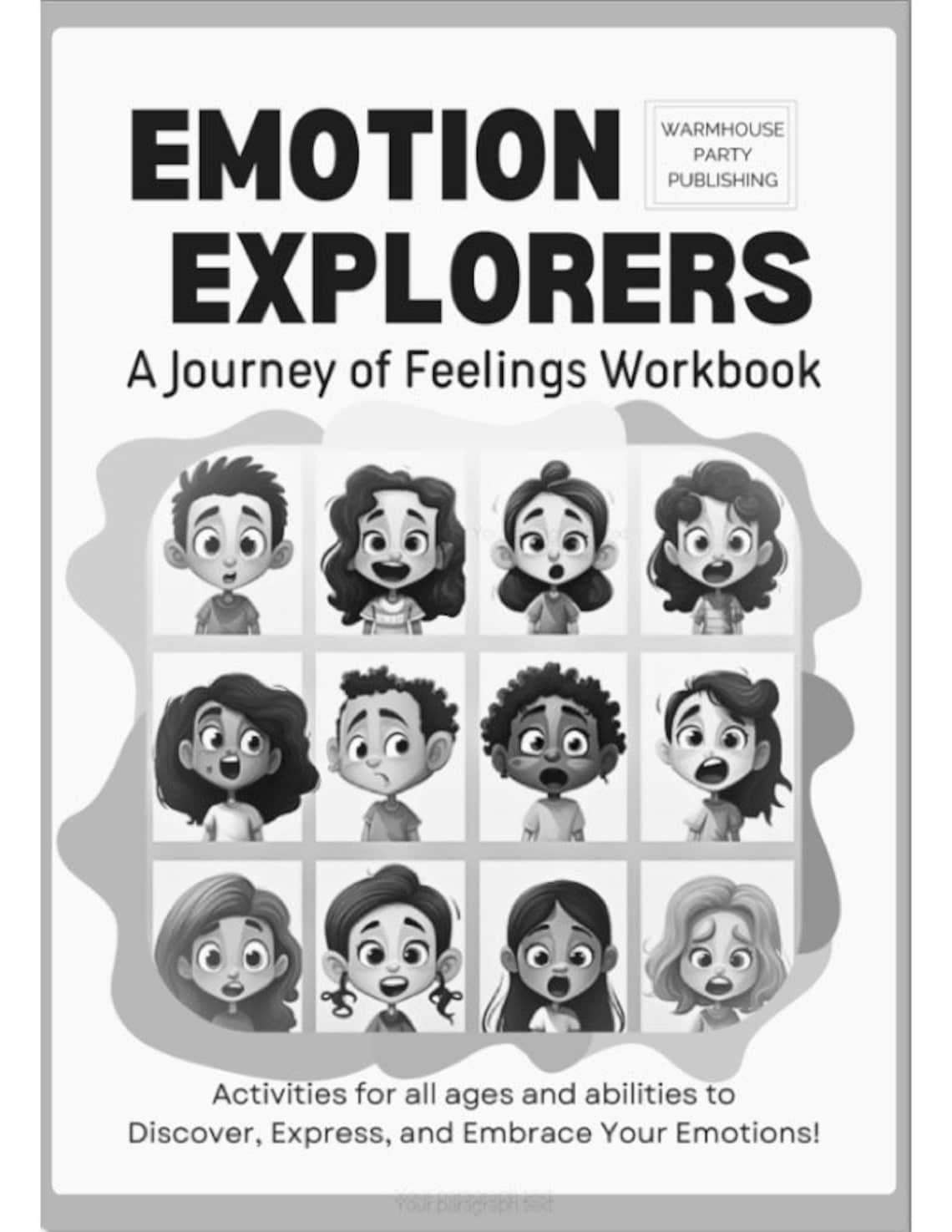 Emotion Explorers Workbook | Digital Download | Kids + Adults | Coping ...