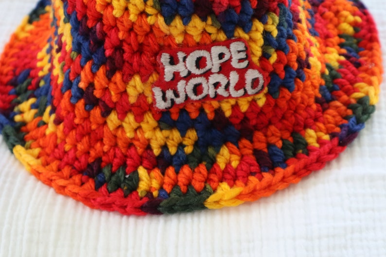 Kpop BTS J-hope Inspired Hand Embroidered Hope World Custom Crochet ...