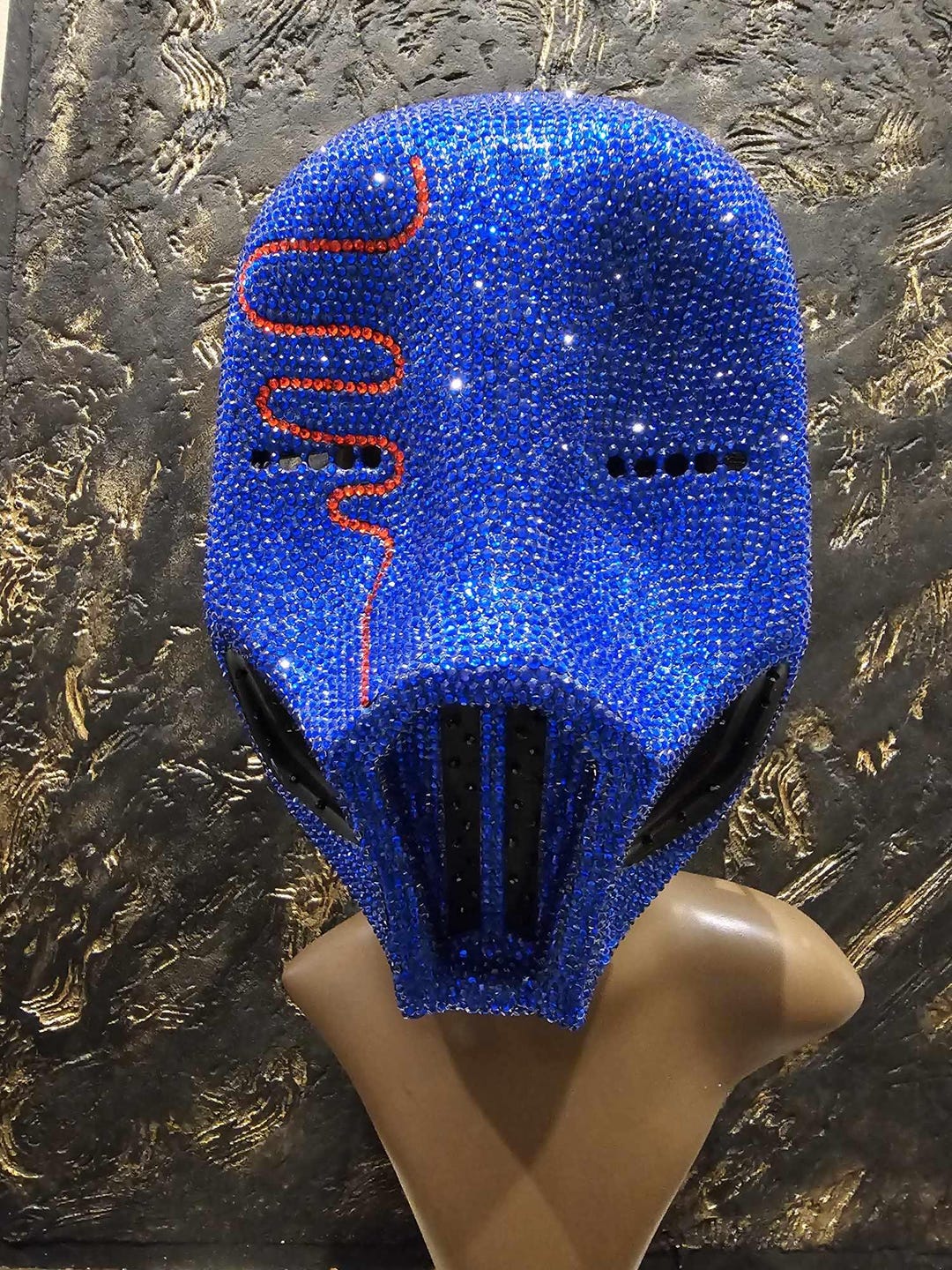 Sickick DJ Face Cover - Be the Life of the Party Bling Blue Sickick DJ ...