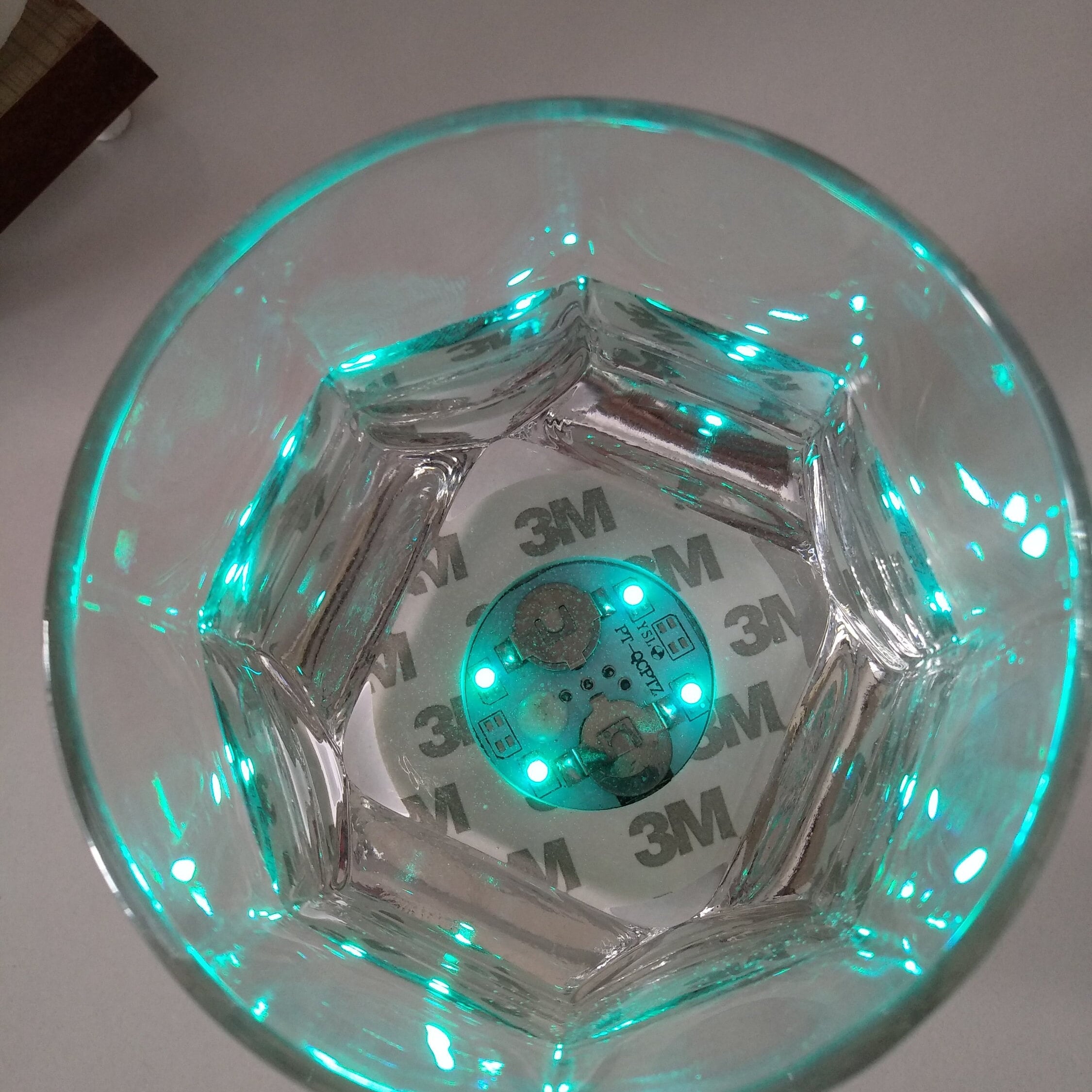 6 Piece PCB Electronic Circuit Board Base LED Illuminated Modern ...