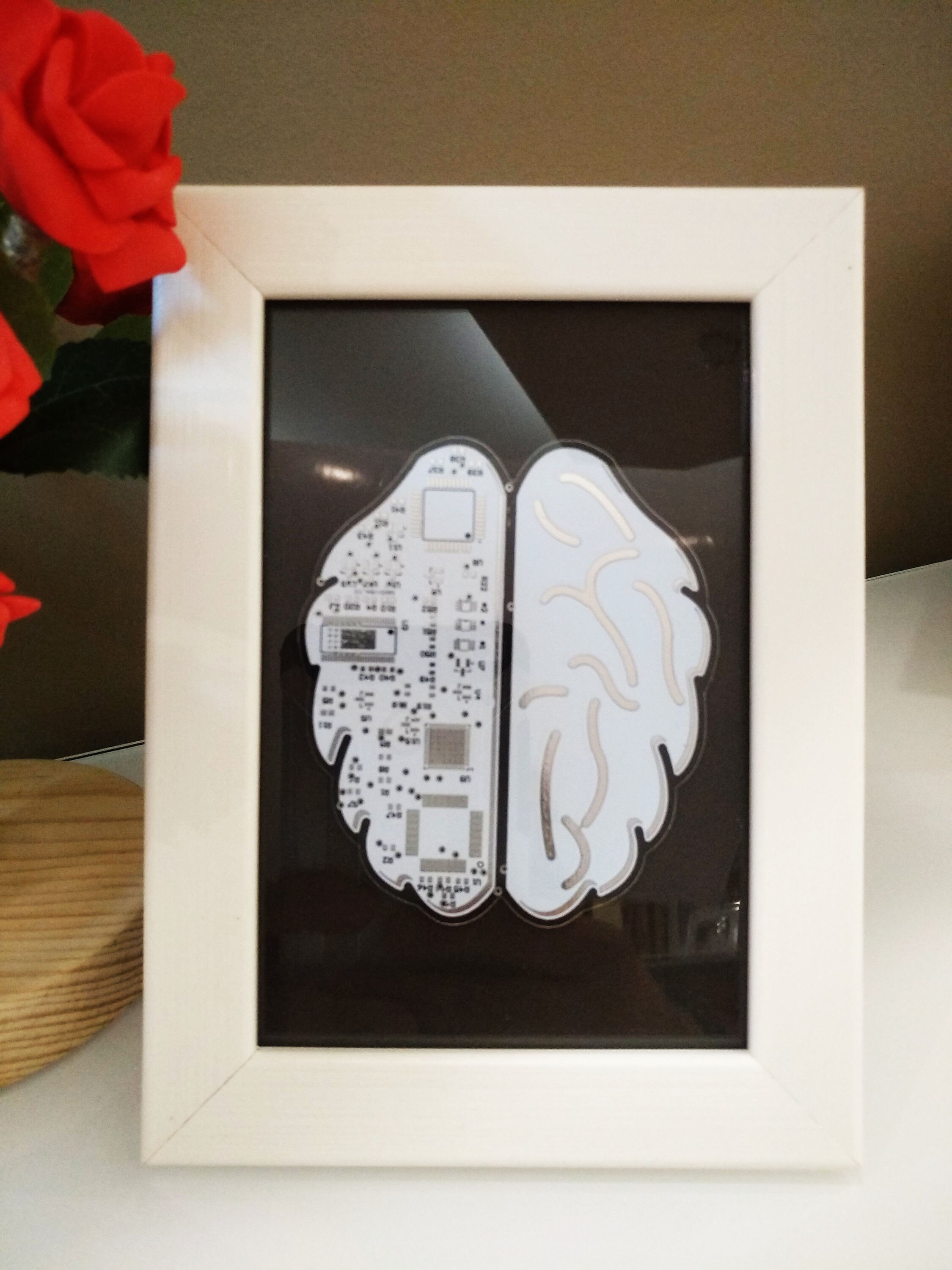 PCB Brain Frame Decoration - Etsy