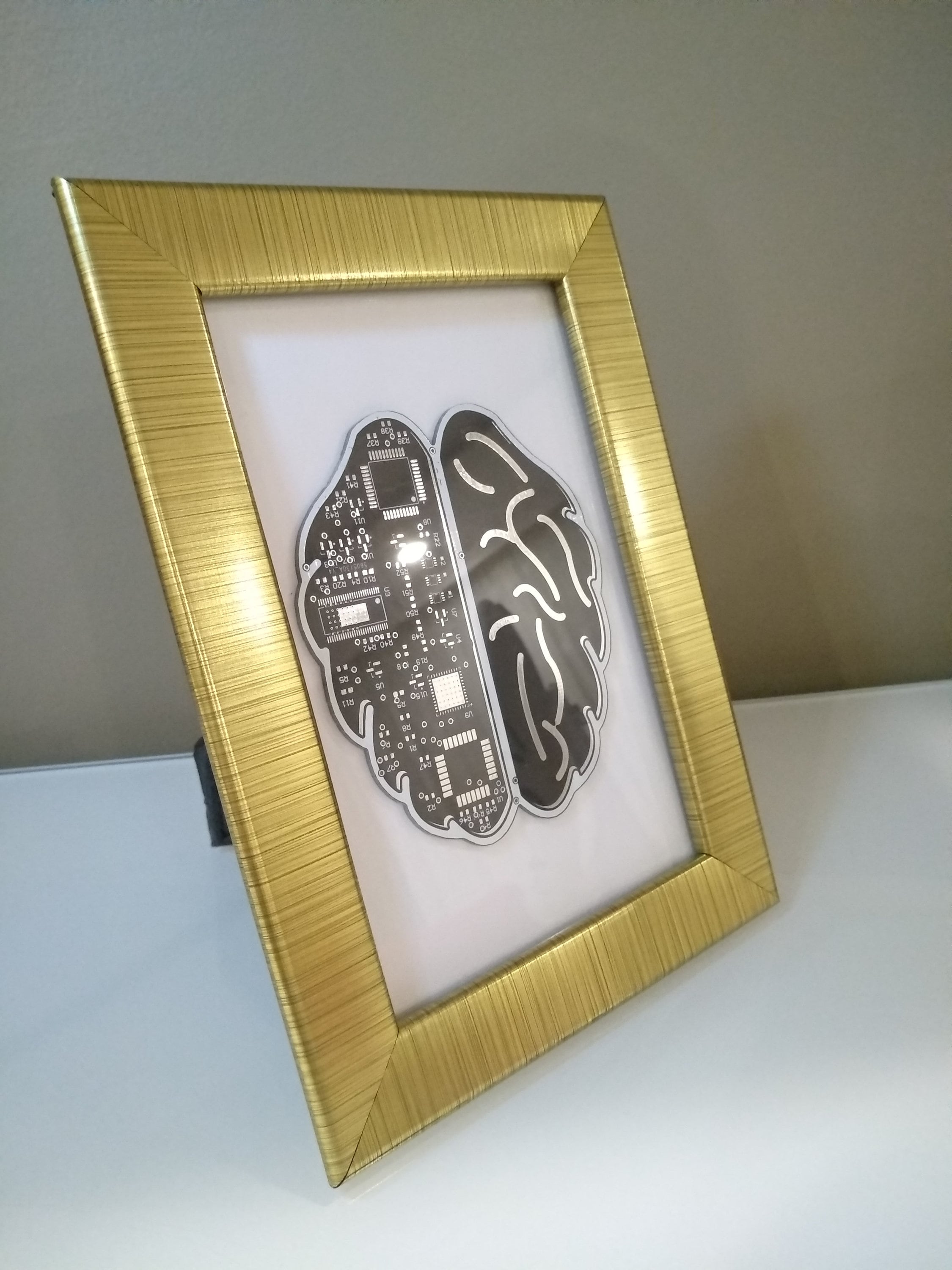 PCB Brain Frame Decoration - Etsy