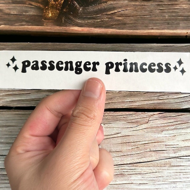 Princess Decal - Etsy