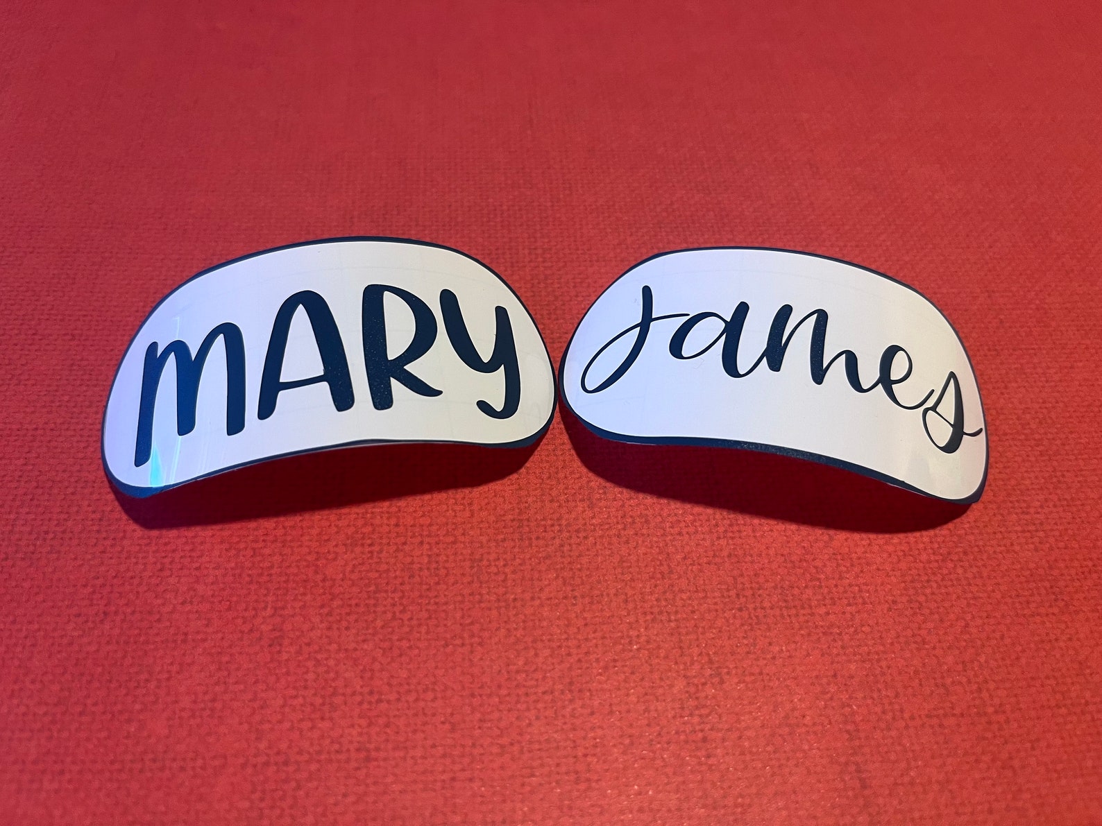 Personalized Vinyl Name Decals: Customized Elegance for Every - Etsy
