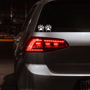 Cat Sticker Cat Vinyl Decal Cat Paw Laptop Sticker Water - Etsy