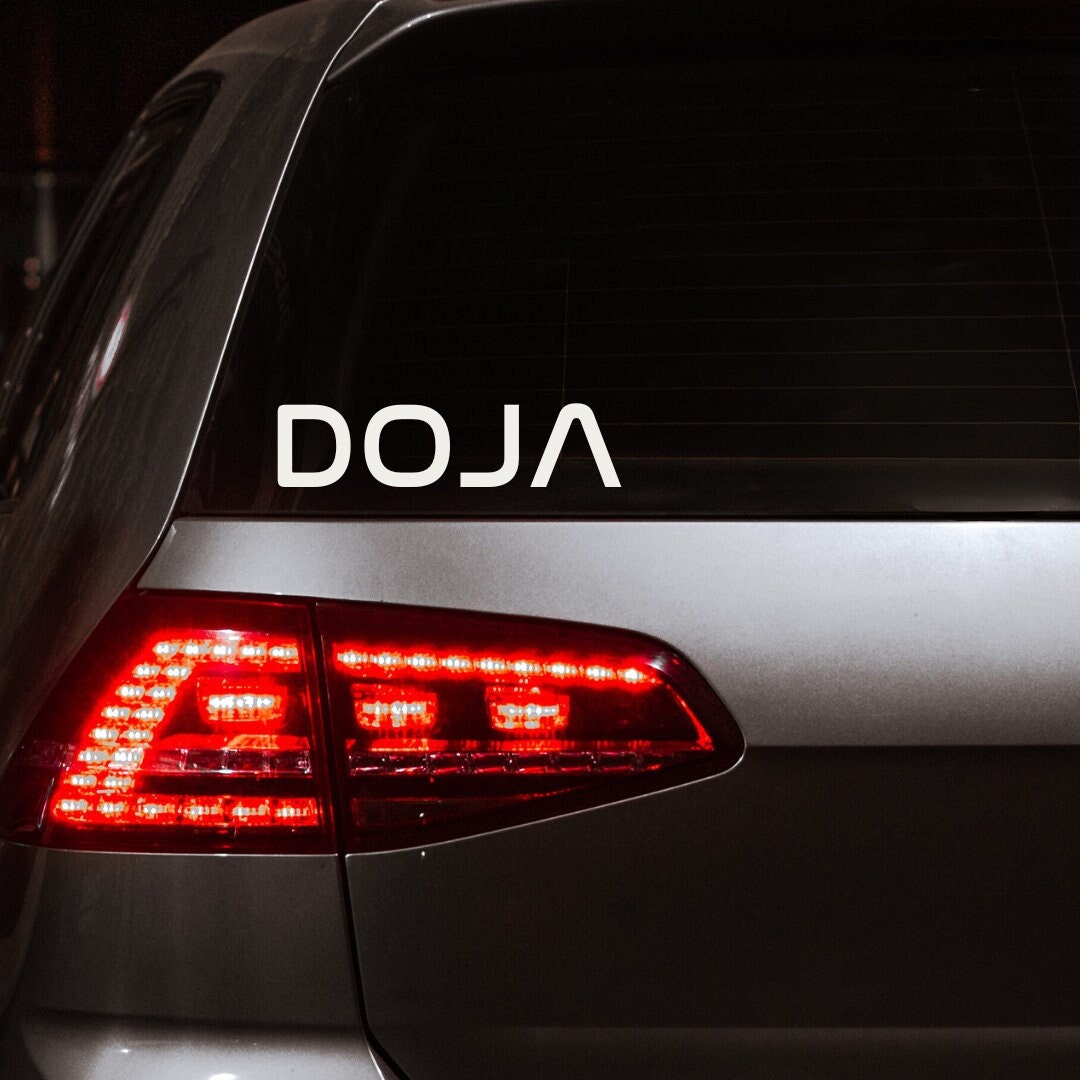 Doja Cat Nasa Sticker, Car Decal, Doja Cat Stickers, Car Sticker ...