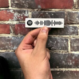 Spotify Custom Code, Multiple Sizes and Colors, Spotify Custom Sticker ...