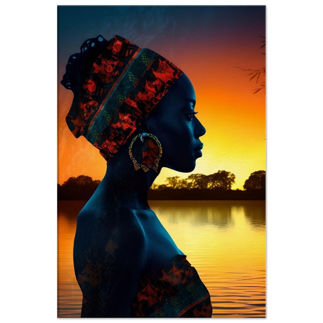 Vibrant Background African Heritage Canvas - Etsy