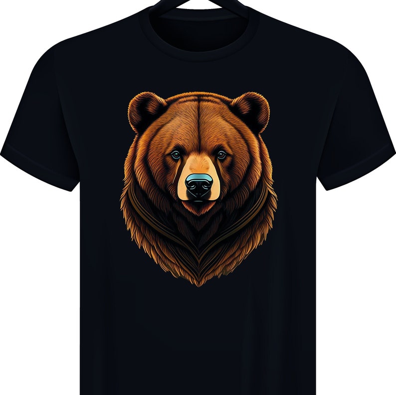 0090 Tshirt Design / Bear Tshirt / High Quality Bear Picture / Bear ...