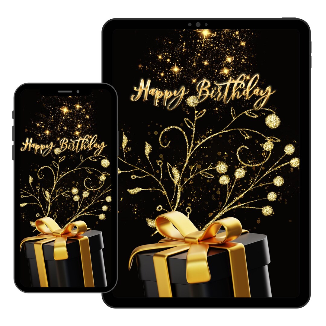 Birthday E-card Electronic Birthday Card Digital Birthday Card ...