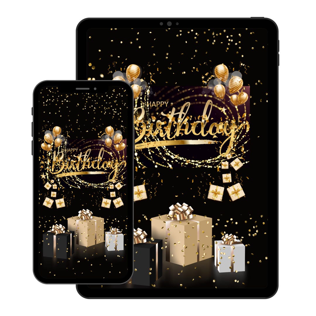 Birthday E-card Electronic Birthday Card Digital Birthday Card ...