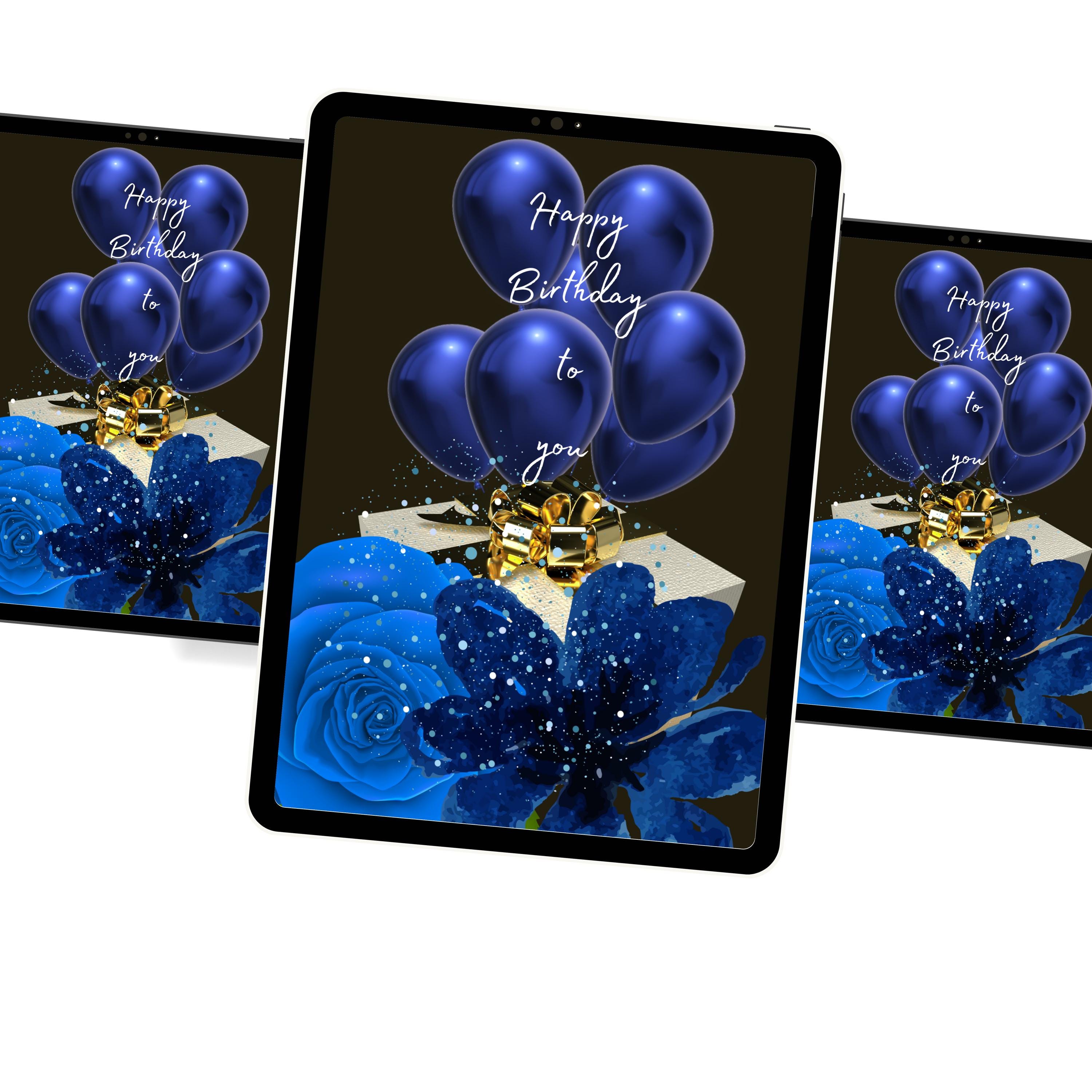 Birthday E-card Electronic Birthday Card Digital Birthday Card ...