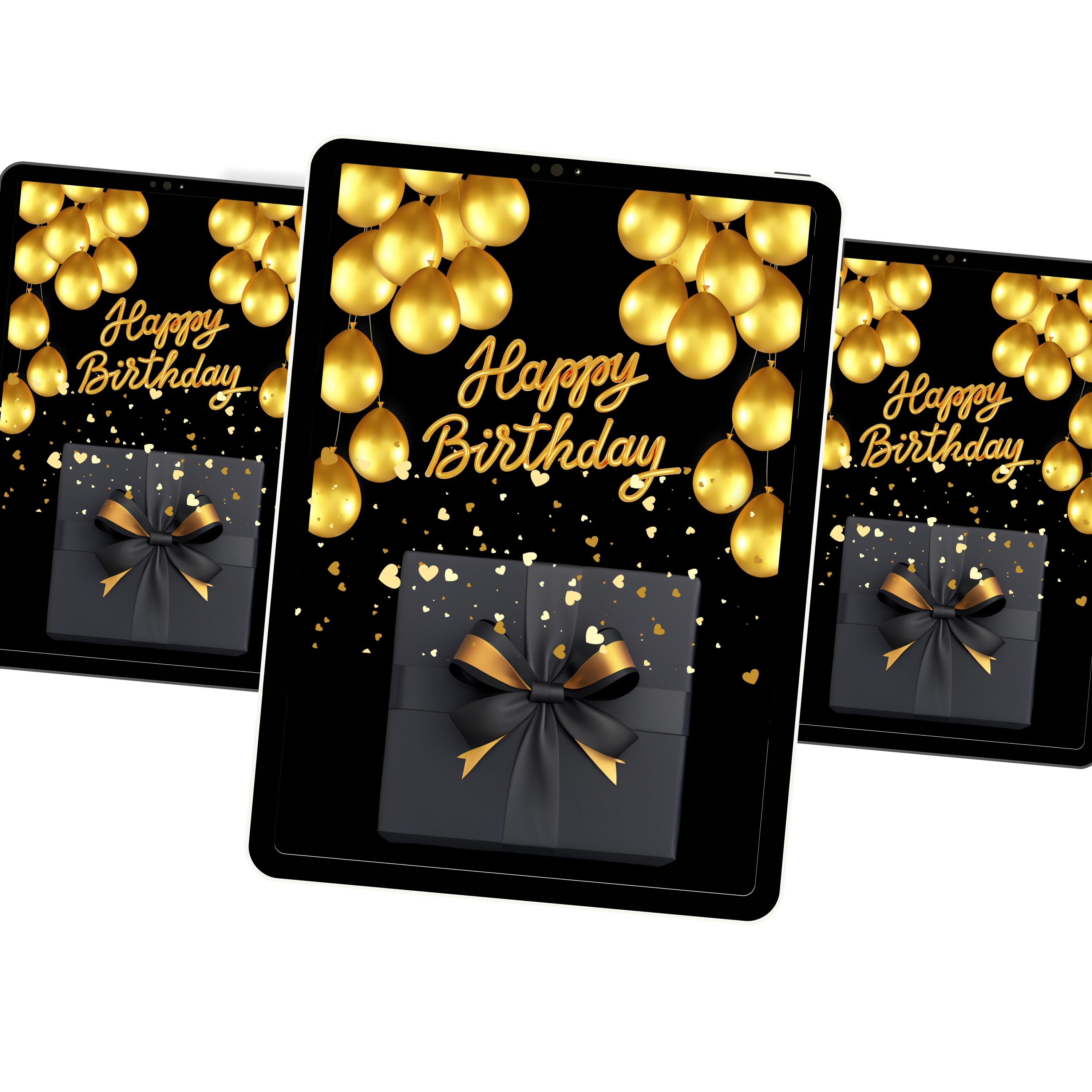 Digital Birthday Card Happy Birthday Card Electronic Birthday Card ...