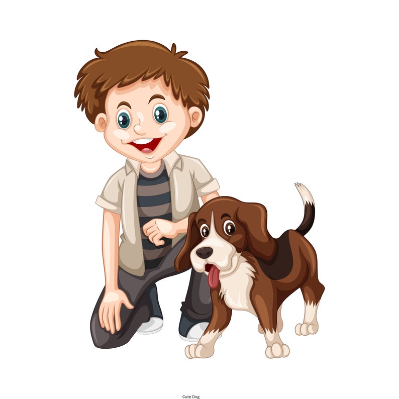 37 Boy/girl With Dog Clipart Dog PNG Clipart PNG Puppy Face Clipart ...