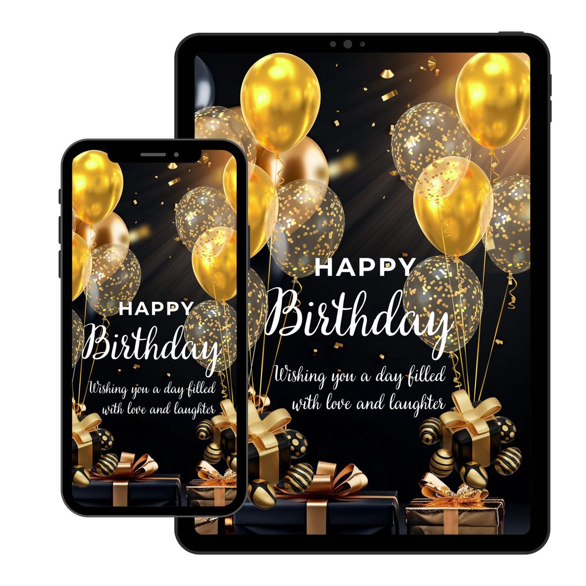 Birthday E-card Electronic Birthday Card Digital Birthday Card ...