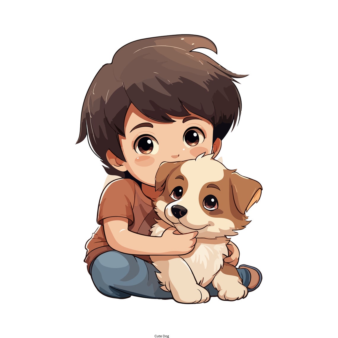 37 Boy/girl With Dog Clipart Dog PNG Clipart PNG Puppy Face Clipart ...