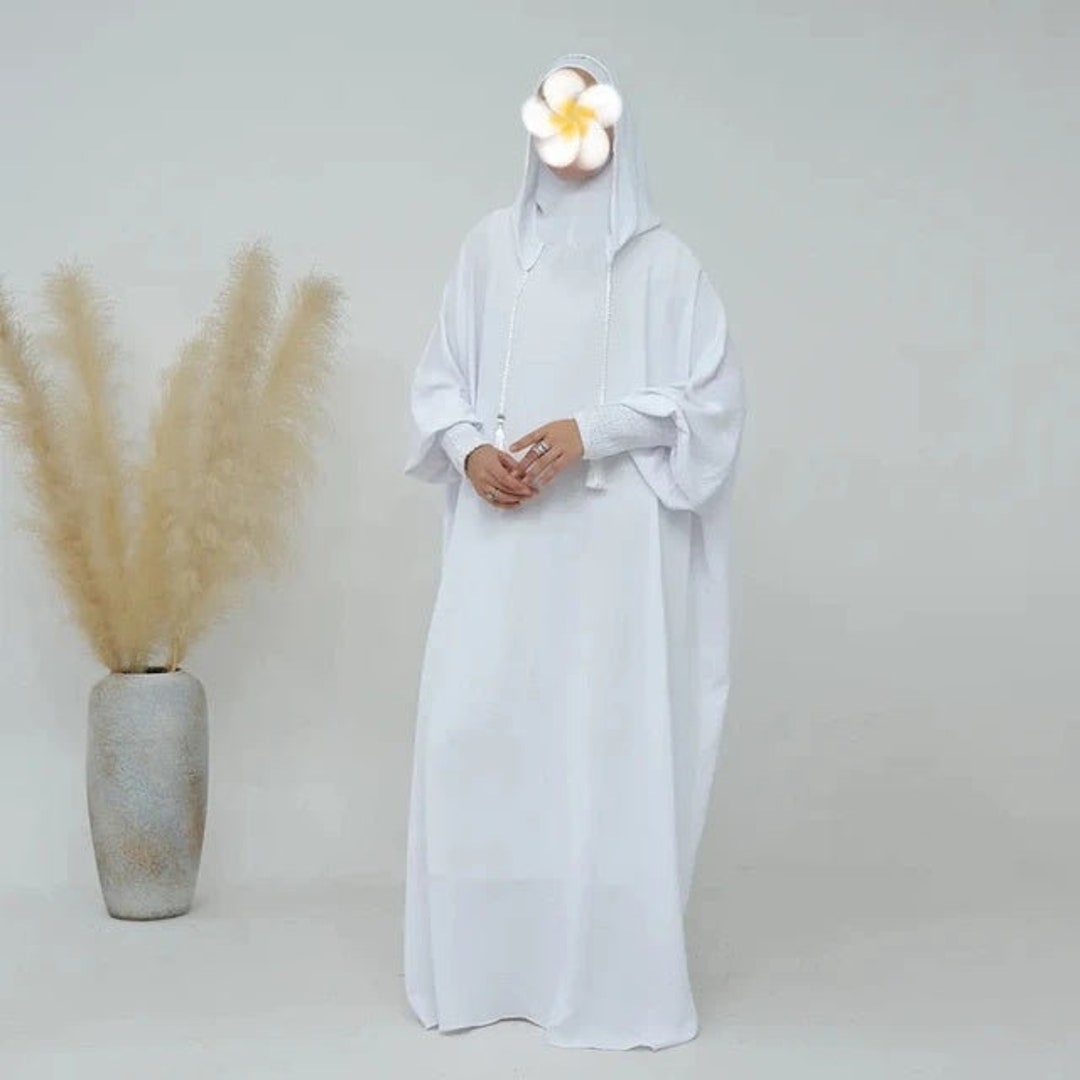 Ihram for Women Ihram Clothing for Hajj and Umrah Hooded Abaya Jilbab ...