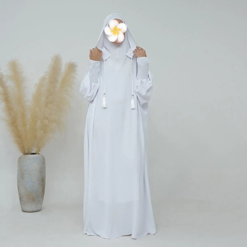 Ihram for Women Ihram Clothing for Hajj and Umrah Hooded Abaya Jilbab ...