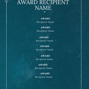 Elegant Ceremony Program Template – Editable Event Booklet - Etsy