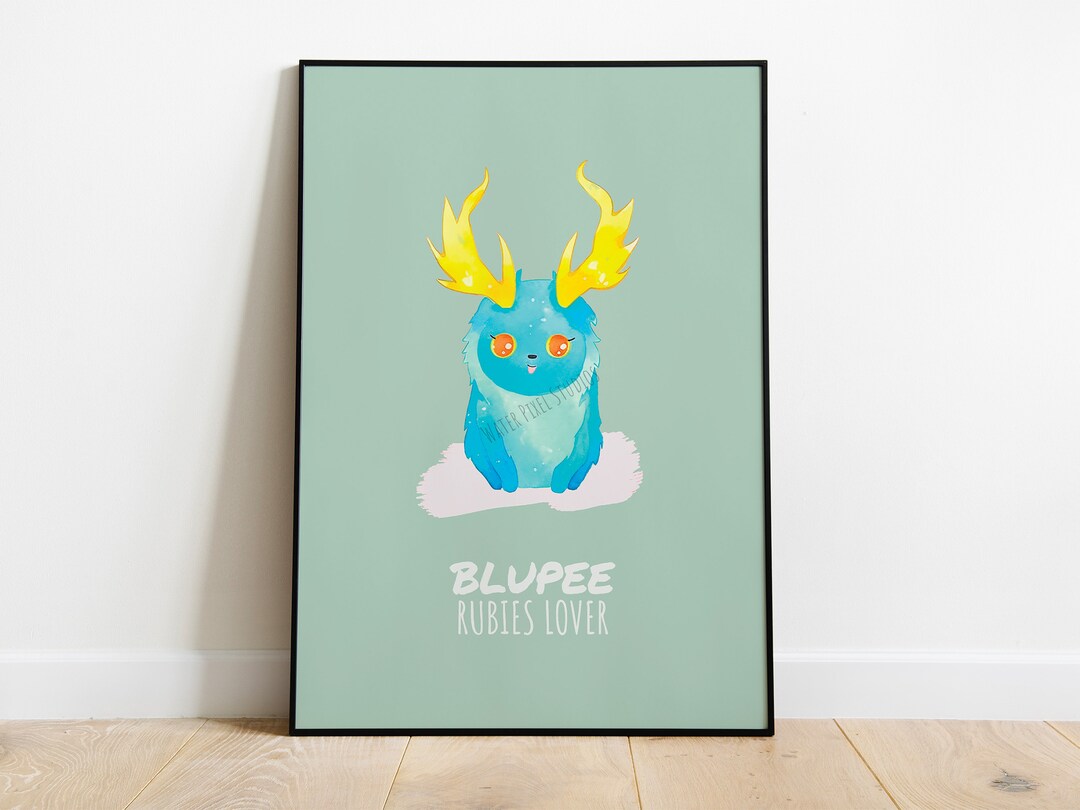 Blupee the Legend of Zelda Breath of the Wild Tears of - Etsy