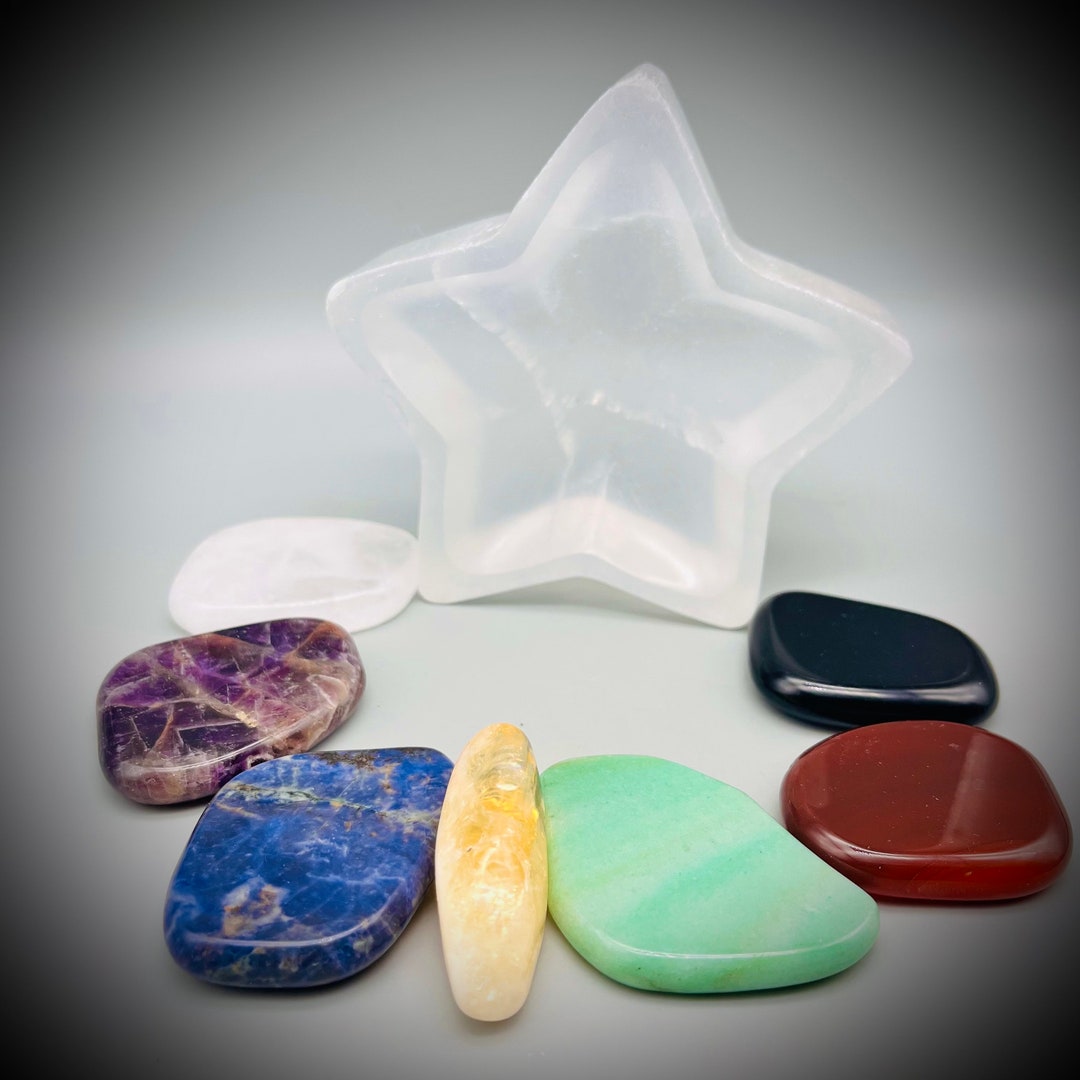 Chakra Crystal Set, Chakra Crystal Gift Box, Seven Chakra Crystal Gift ...