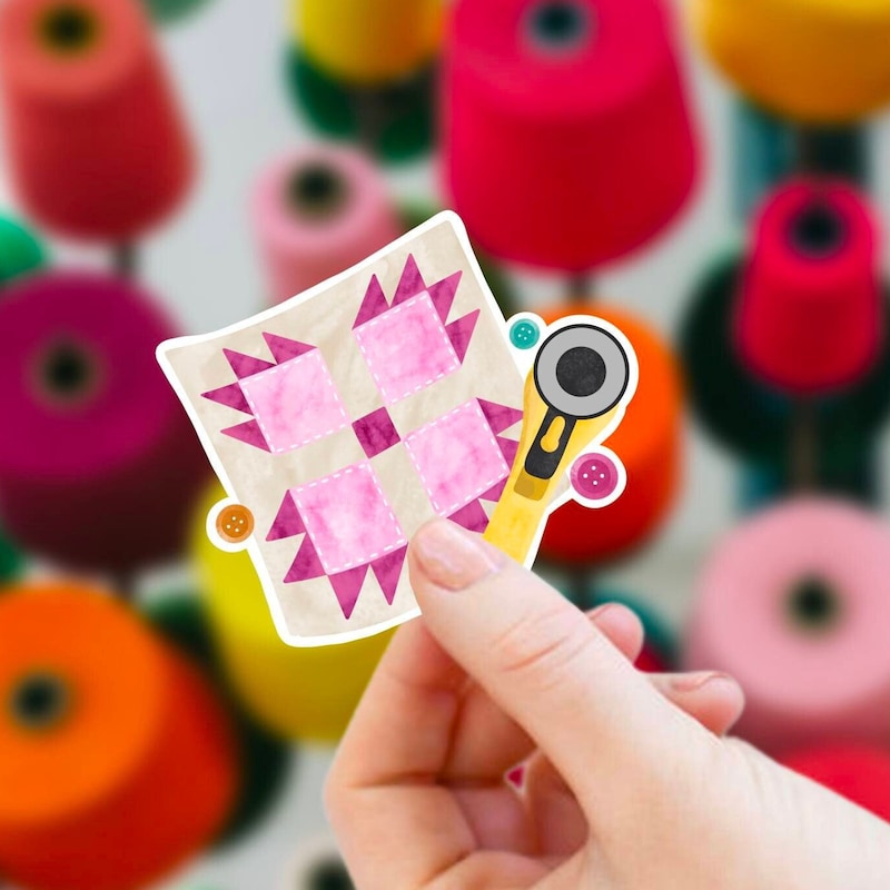 Quilting Stickers - Etsy