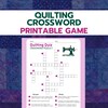 Quilting Trivia, Quilt Game, Printable Game for Retreats, Quilt Retreat ...