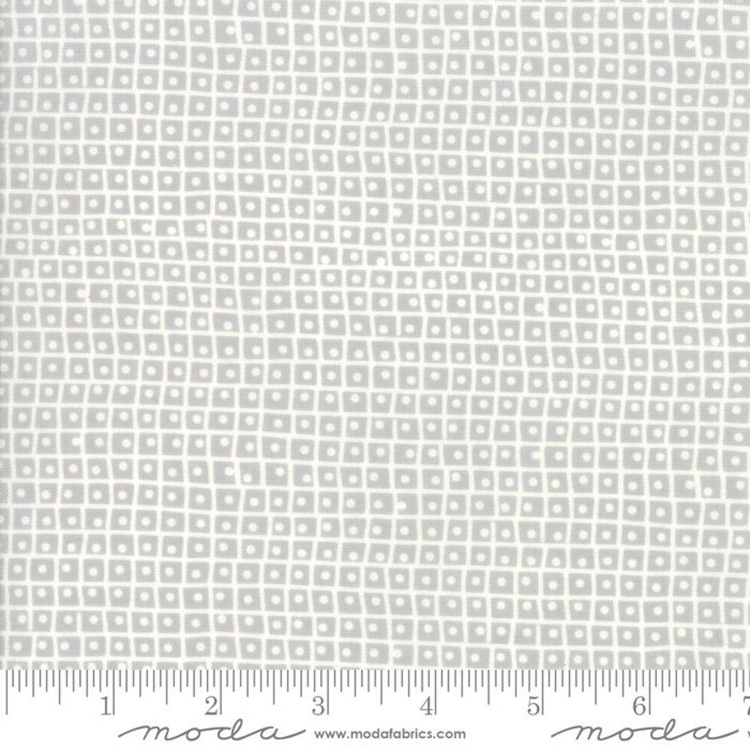 Moda Country Christmas Dusty Grey Squares 2967-14 Fabric by the Yard ...