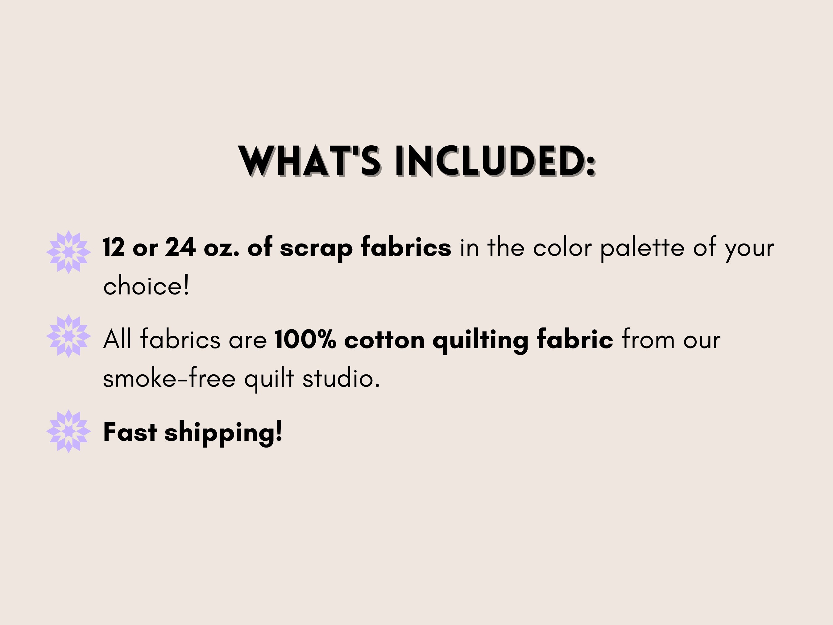 Red Scrap Fabric Bundle for Quilting Cotton Scrap Fabric Strips, Quilt ...